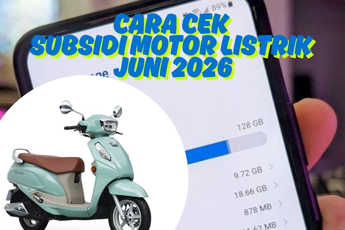 3 Cara Cek Subsidi Motor Listrik yang Tersedia di Juni 2026: Satu NIK ...