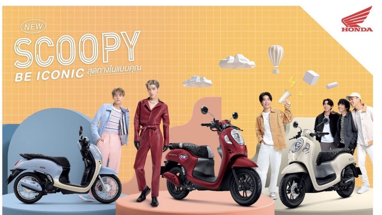 Review Honda Scoopy Facelift 2026 untuk Pasar Thailand: Komparasi ...