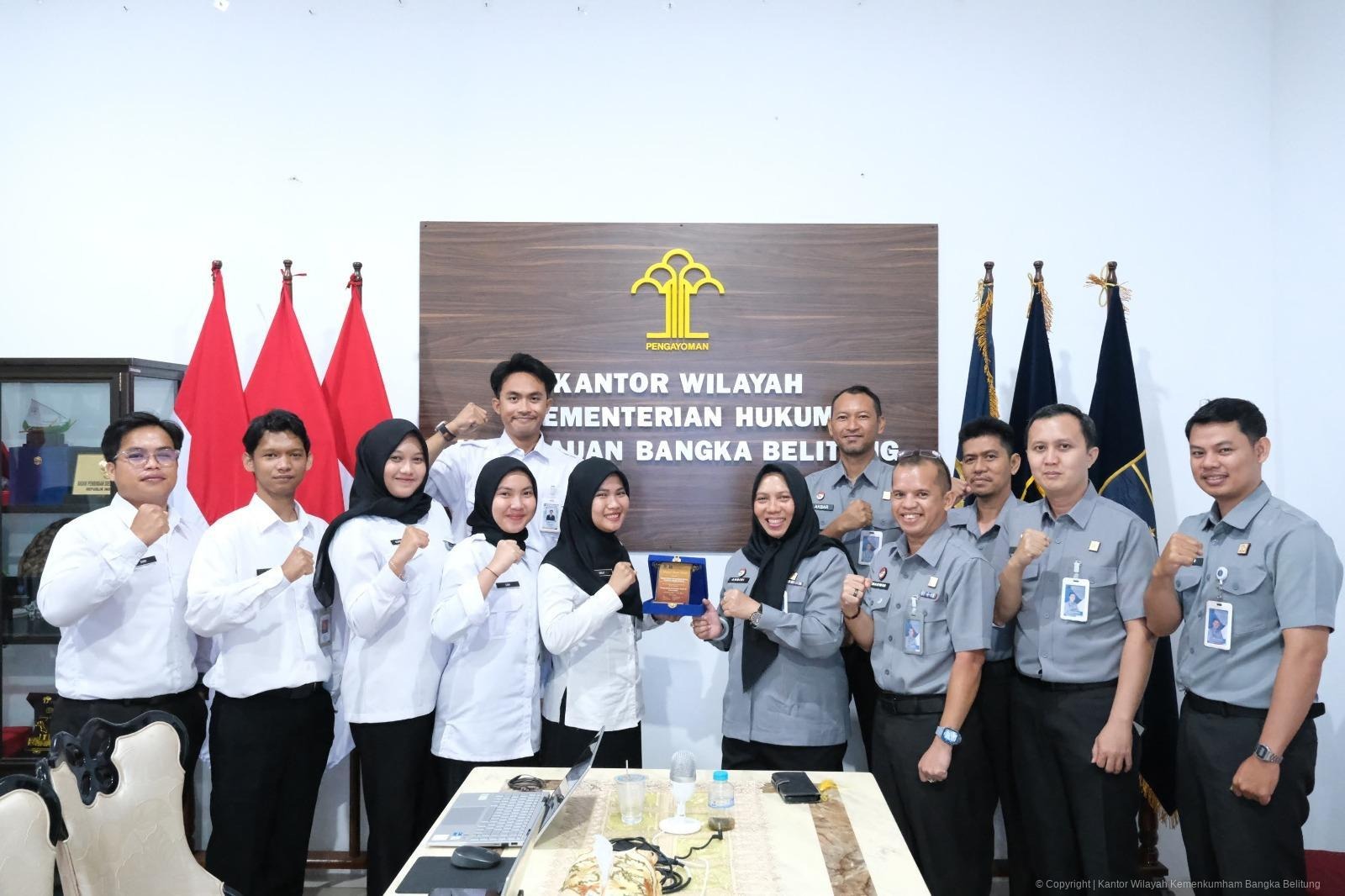 Program MagangHub Batch III Resmi Berakhir, Kanwil Kemenkum Babel ...