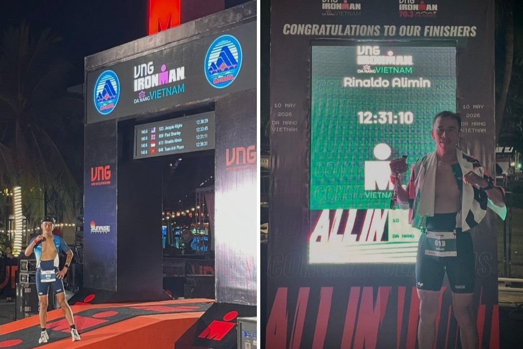 Ketua ALTI Sumsel Rinaldo Alimin Sukses Finisher Full IRONMAN Vietnam ...