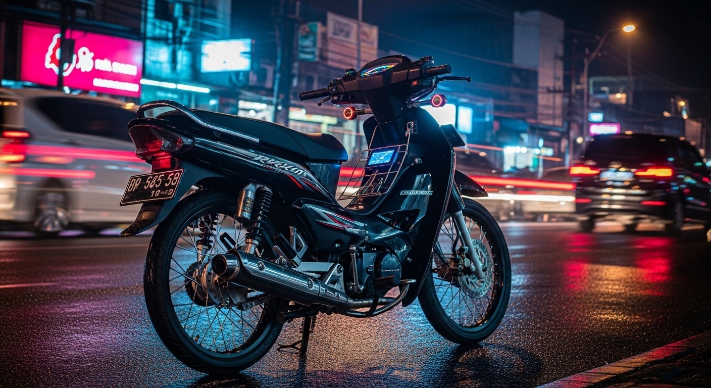 Viral di TikTok, Modifikasi Motor Matic Bergaya Vietnam Style, Seketika ...