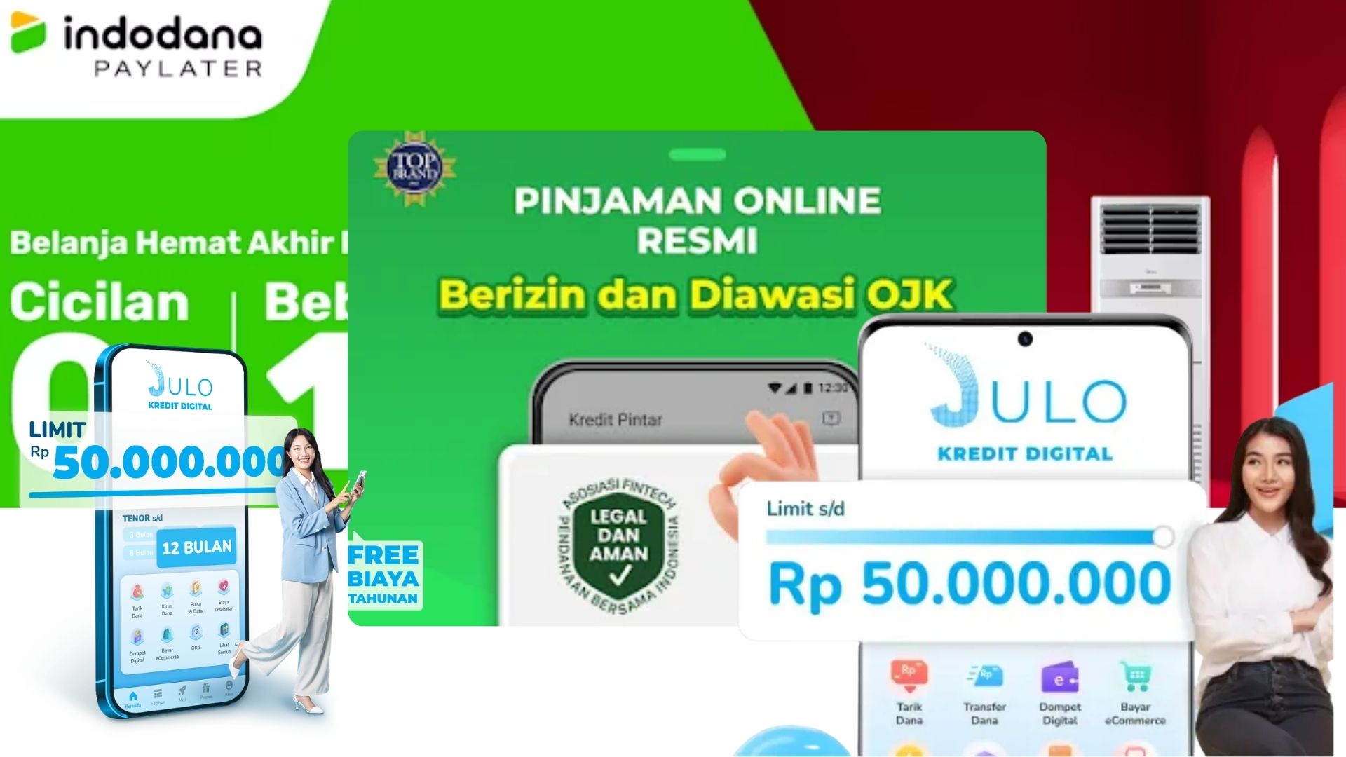 Rekomendasi Pinjol Aman dengan Cicilan di Bawah 200 Ribu: JULO, Kredit ...